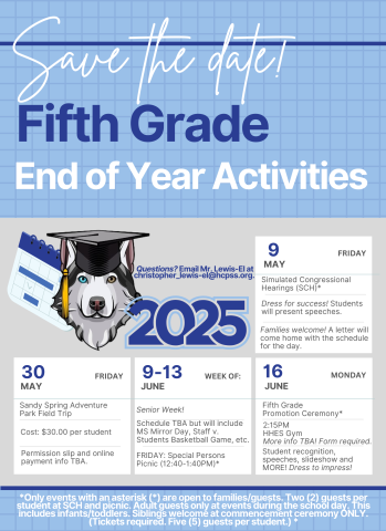 5th Grade End-of-the-Year Activities 2025 | Hanover Hills Elementary School